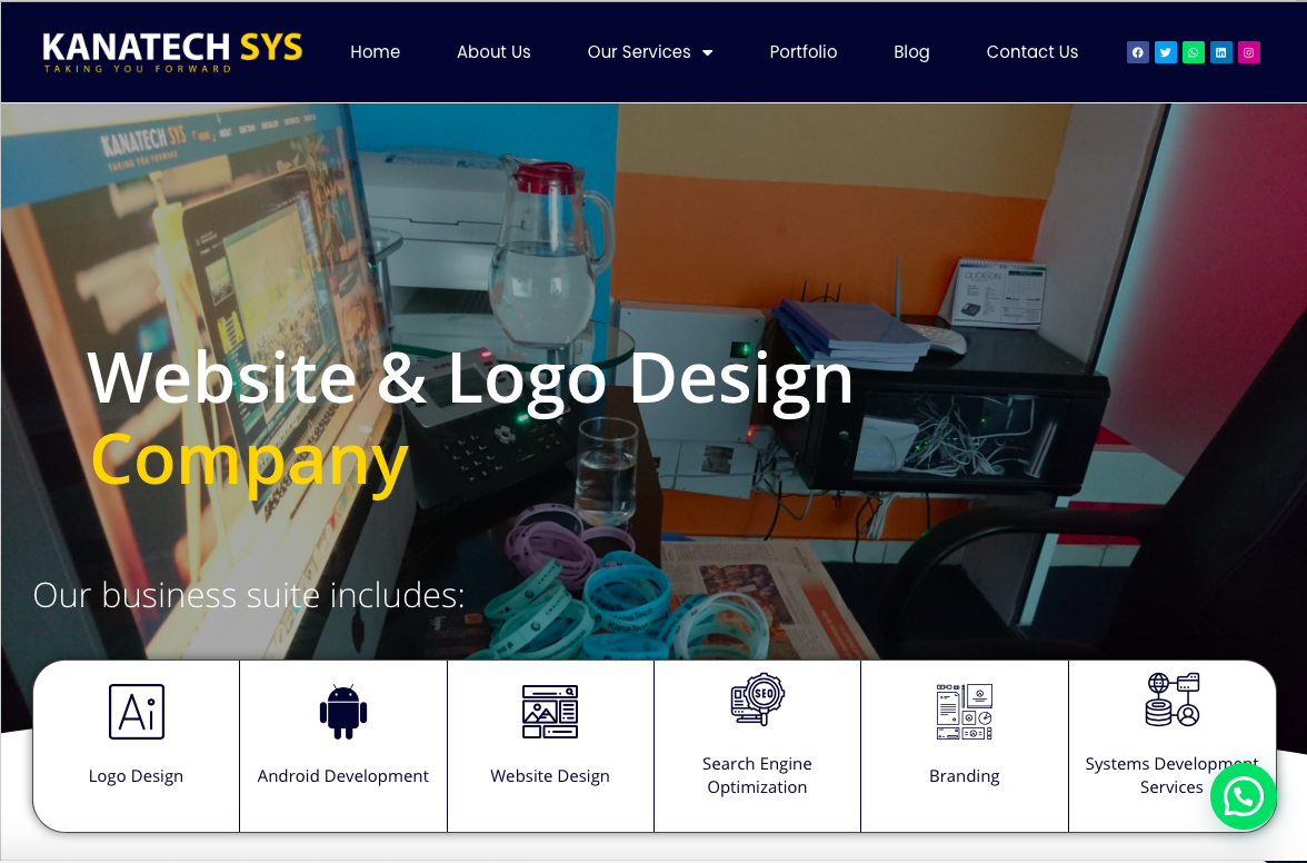 KanaTech Portfolio Website Design | Kenya Web Experts +254 725 959 830